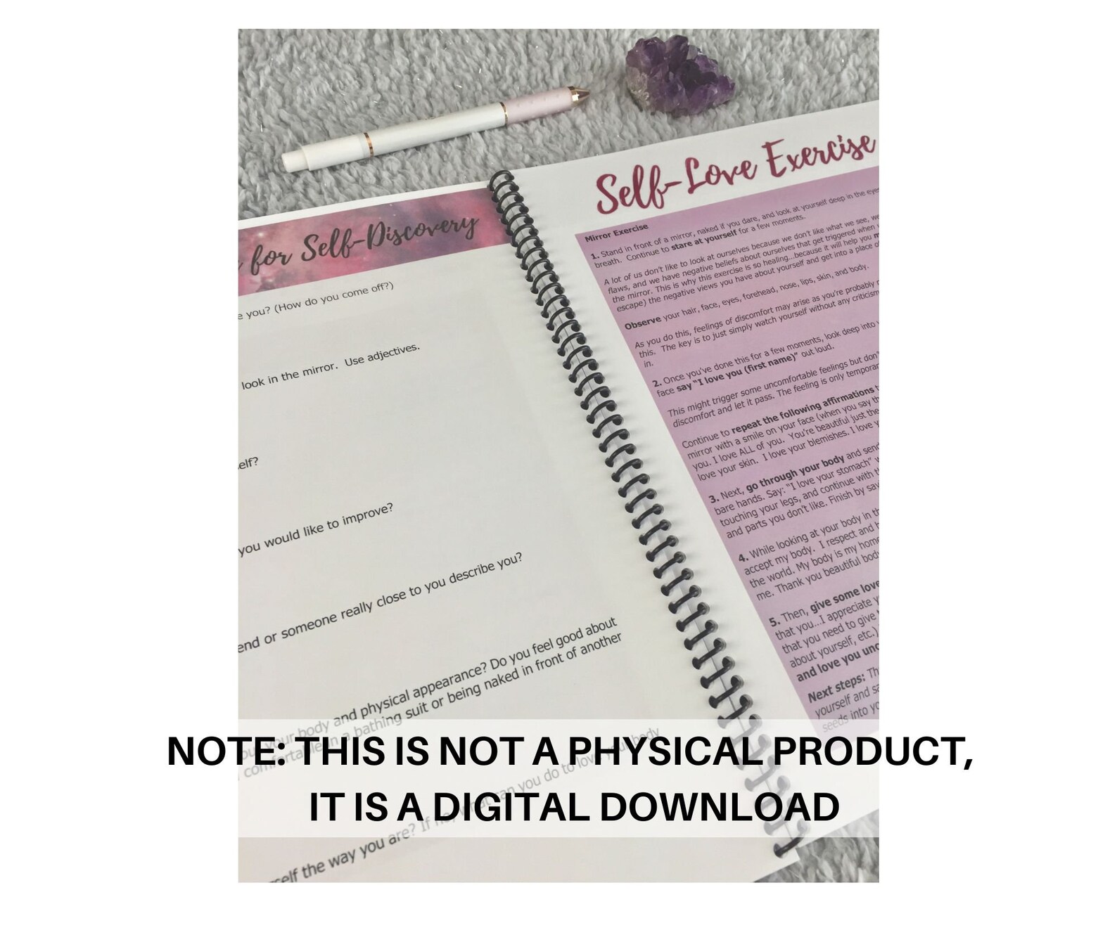 100 Question Self-discovery Workbook - Etsy