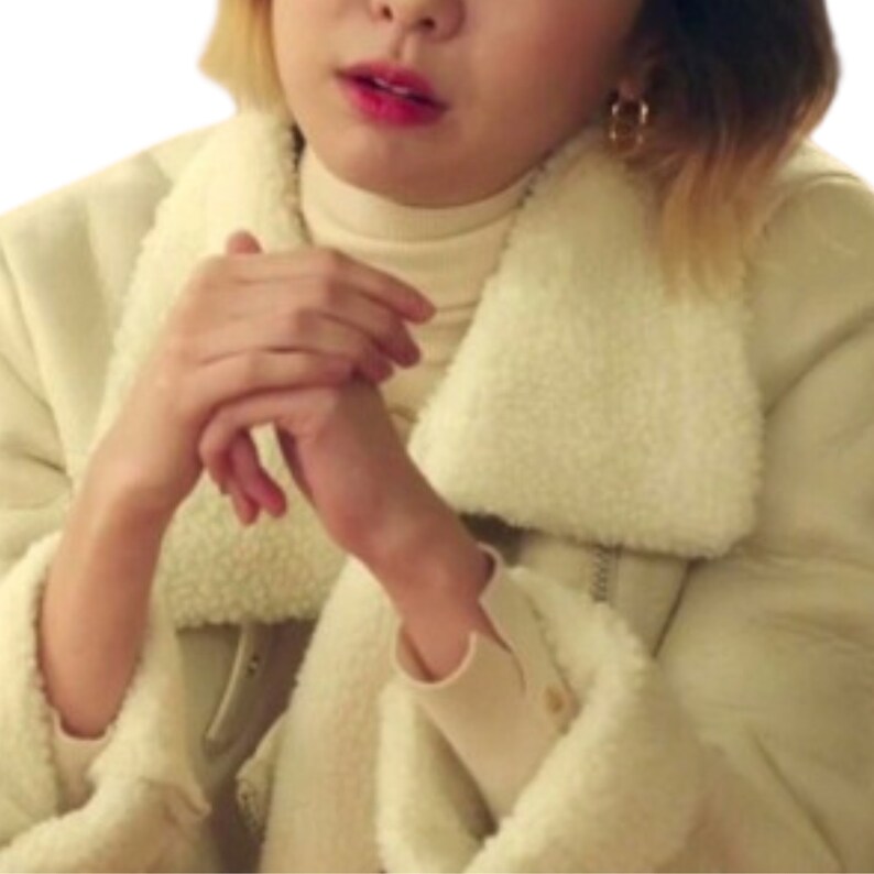 Handmade Women's WWI White B3 Bomber Genuine Leather Jacket-vintage ...