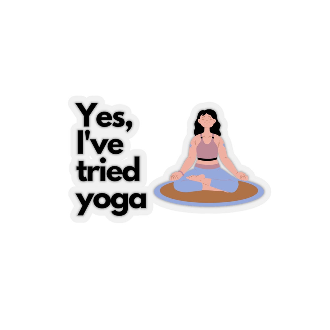 Yoga Sticker: Flex Your Mind Body and Spirit Perfect for - Etsy