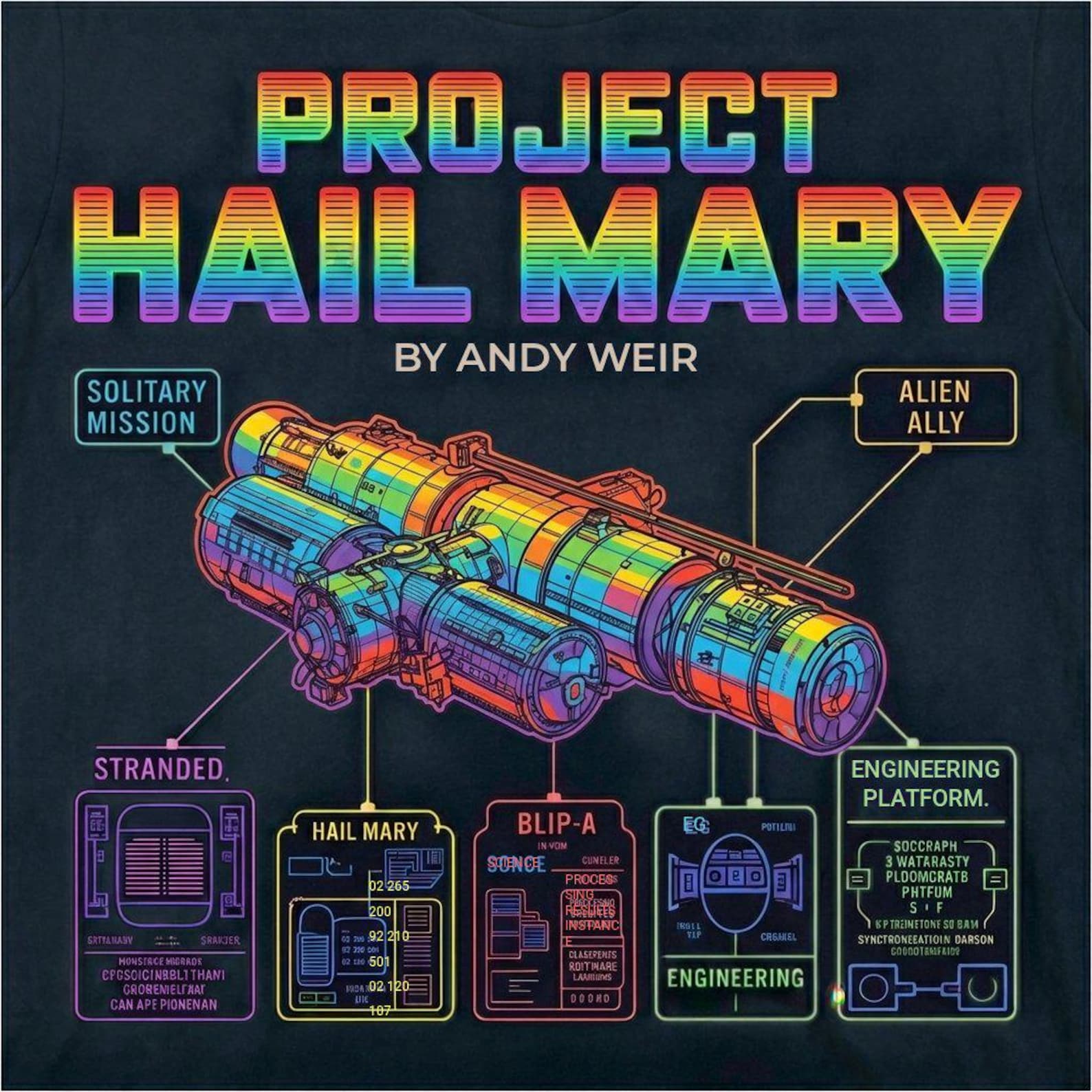 Project Hail Mary Mission PNG, Fan de science-fiction, aventure ...
