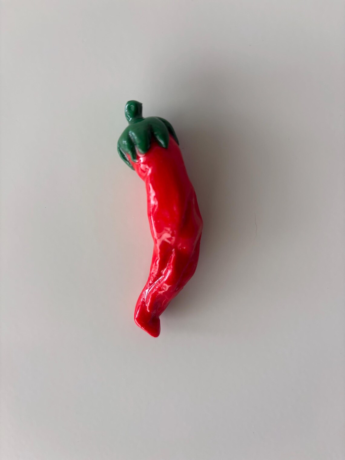 Handmade Chili Pepper Magnet – Polymer Clay Fridge Magnet in Assorted ...