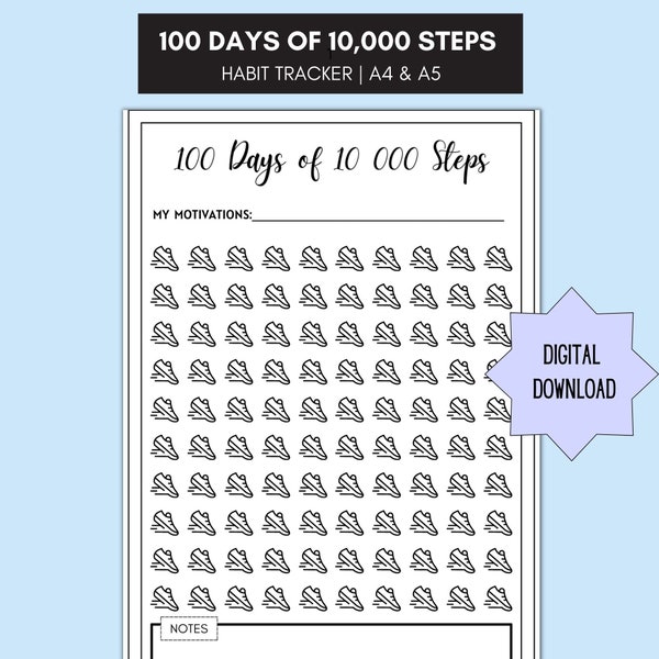 10k Step Challenge - Etsy