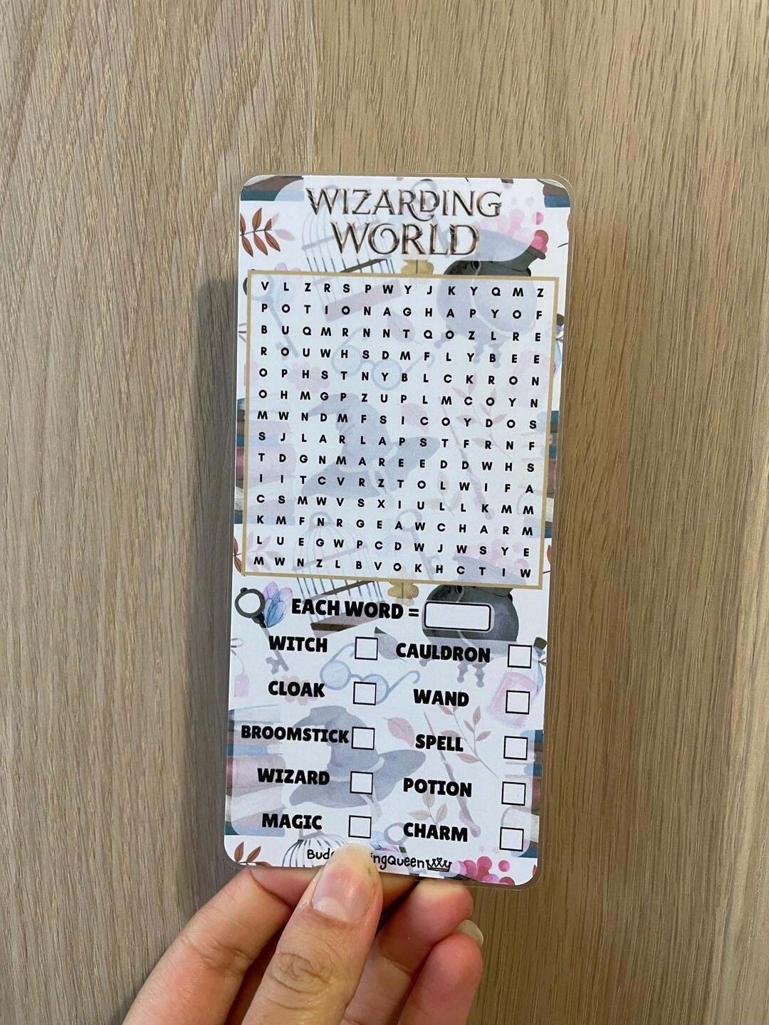 Wizarding World Wordsearch Savings Challenge Game, Fun Themed Sinking ...