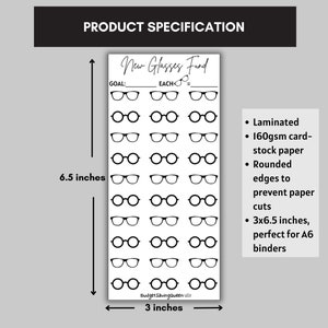 New Glasses Tracker, Eyeglasses Savings Challenge, Opticians Budget ...