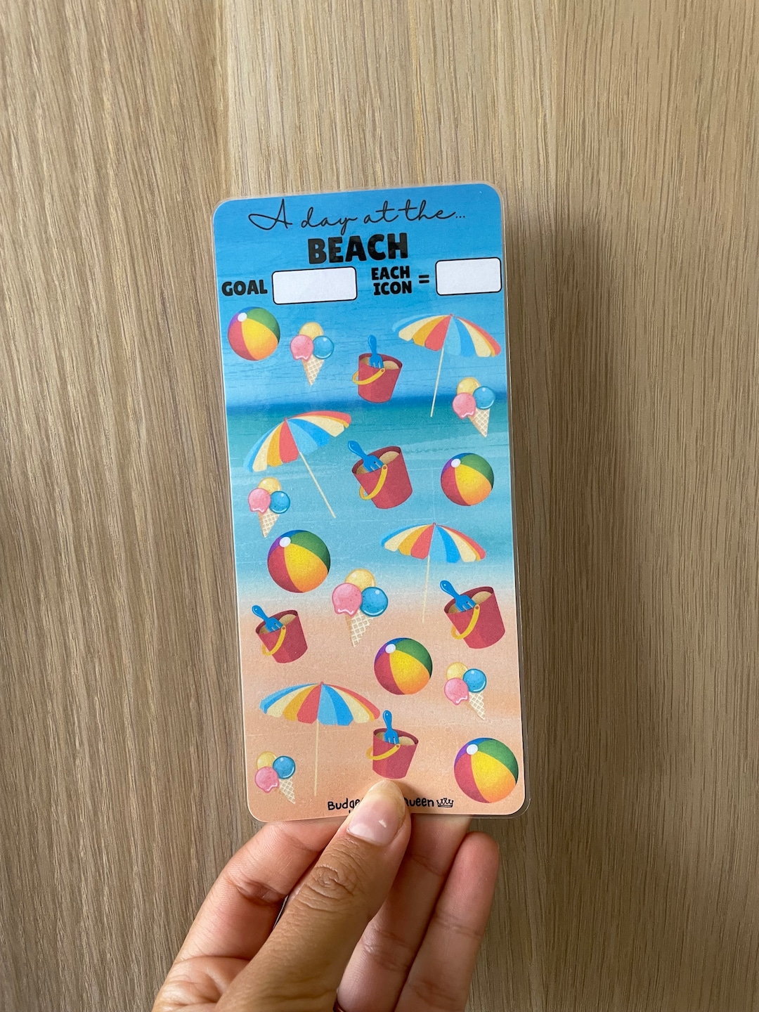 Beach Savings Challenge, Summer Activities Saving Tracker, Budget ...