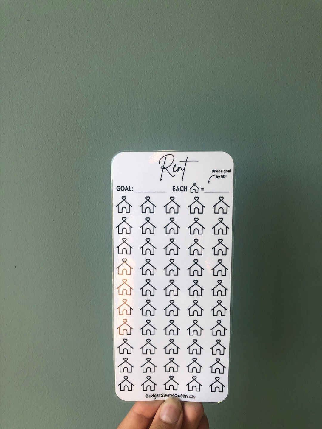 Rent Payment Tracker, House Savings Challenge, Housing Budget Binder ...