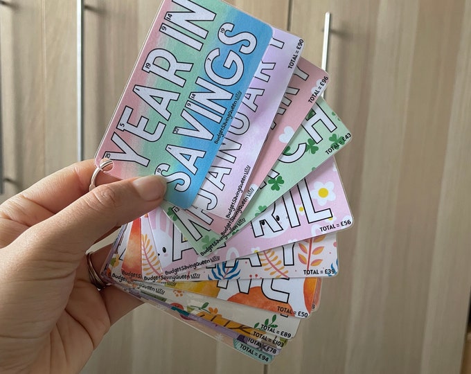 Months of the Year Savings, Save the Word, Fun Savings Game, Laminated ...