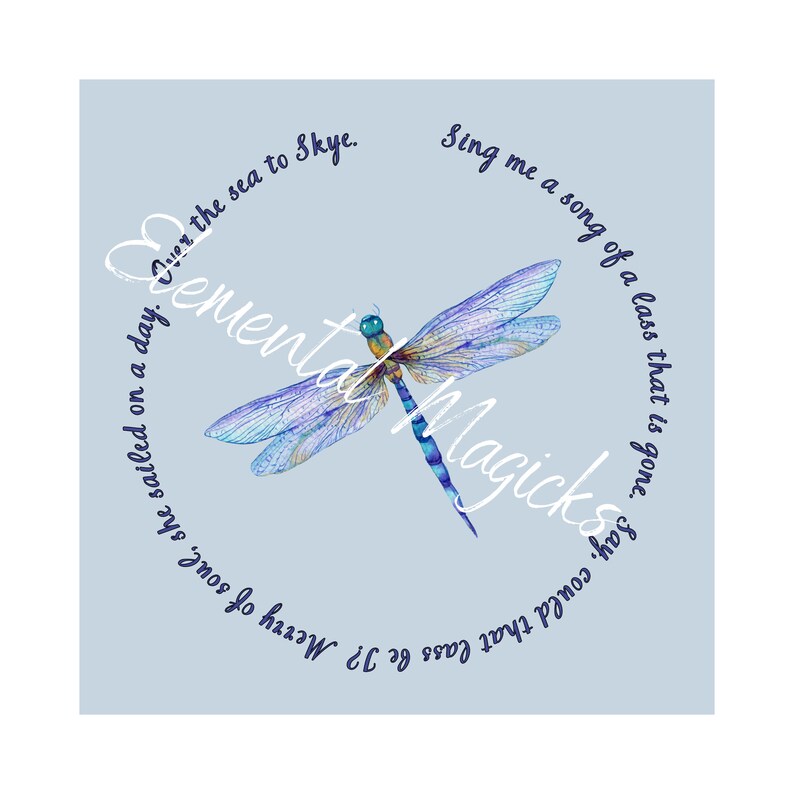 Outlander Skye Boat Song Set of 2 Fan Art JPG Printable Wall Art ...