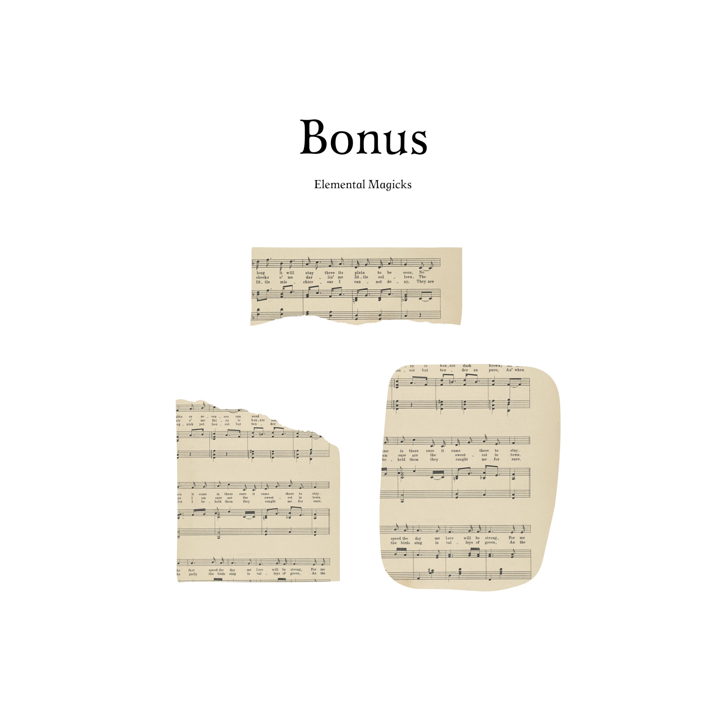 Vintage Printable Sheet Music Pages Real Music From 1898 - 1912 Junk ...