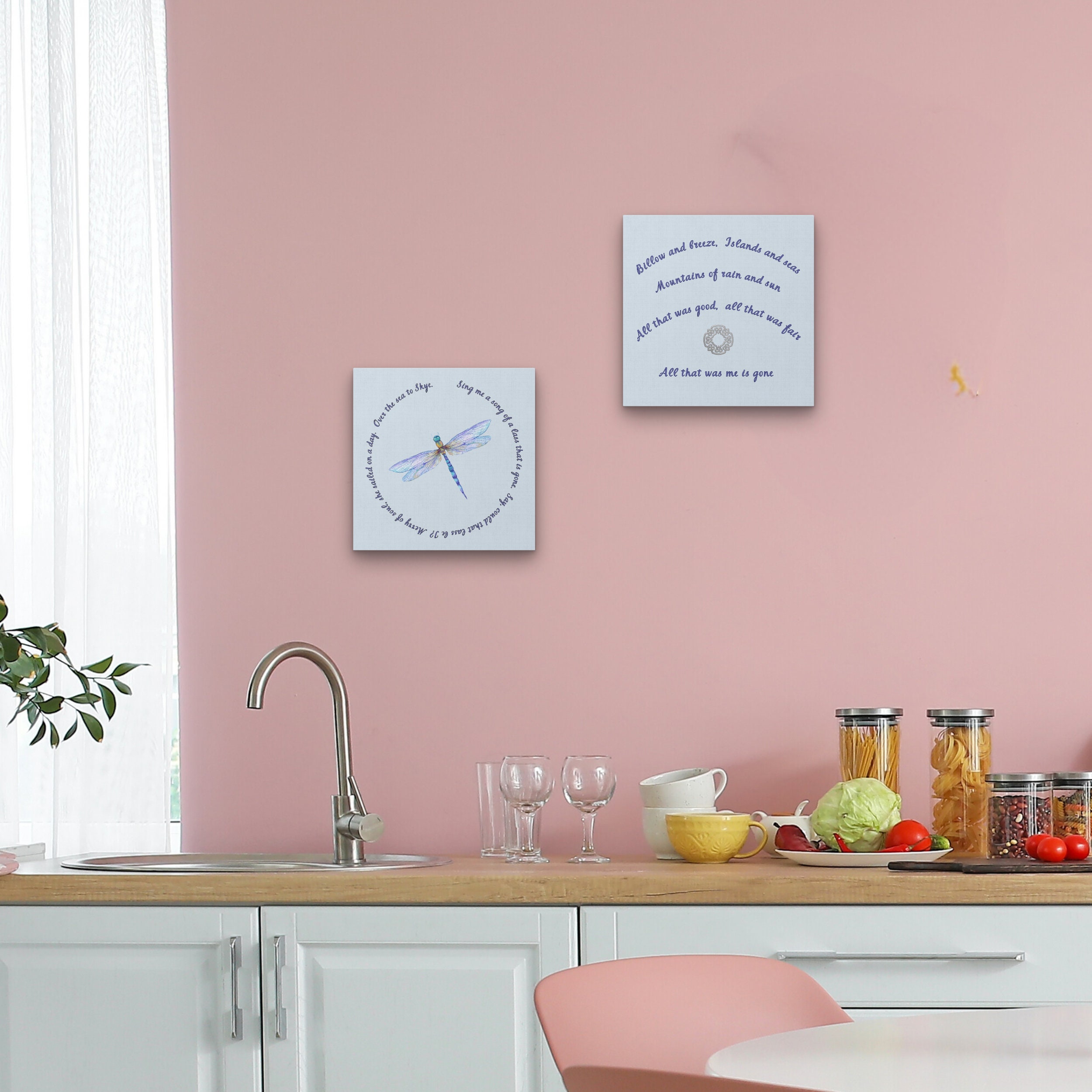 Outlander Skye Boat Song Set of 2 Fan Art JPG Printable Wall Art ...