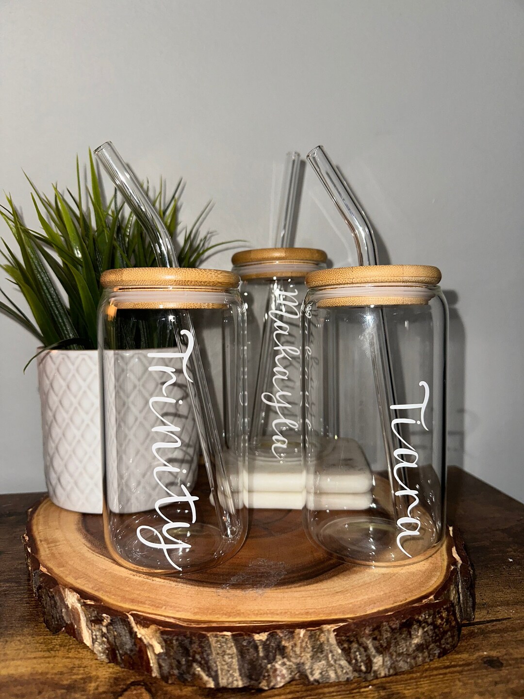 Personalized Class Cup With Lid and Straw - Etsy