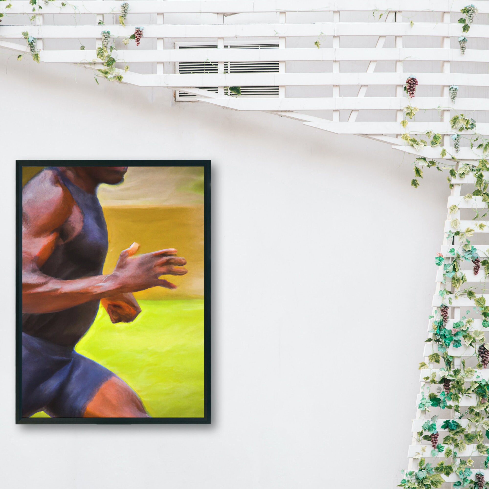 Running Man Instant 300 Dpi Download Wall Art for Him Various Sizes ...