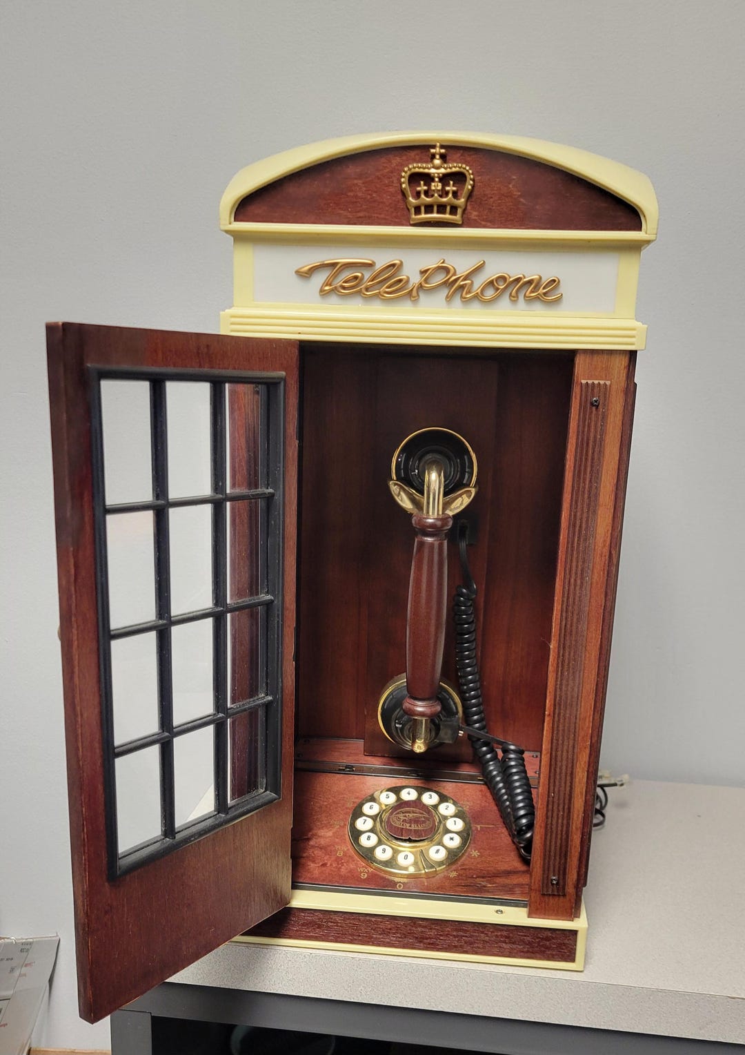 SPIRIT of ST LOUIS Vintage Working Miniature of a 1930s Style Wooden ...