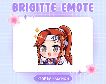 Kiriko Overwatch X Le Sserafim Love Heart Emote Kpop Cute - Etsy