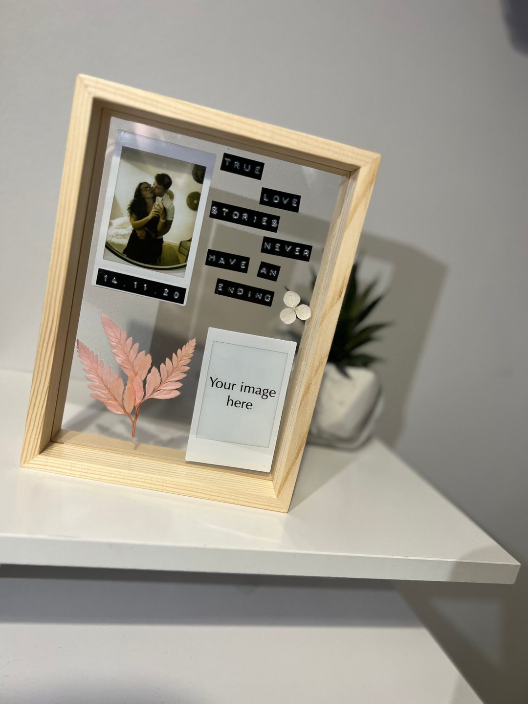 Personalisable Instax Mini Prints Wooden Photo Frame fujifilm Instant ...