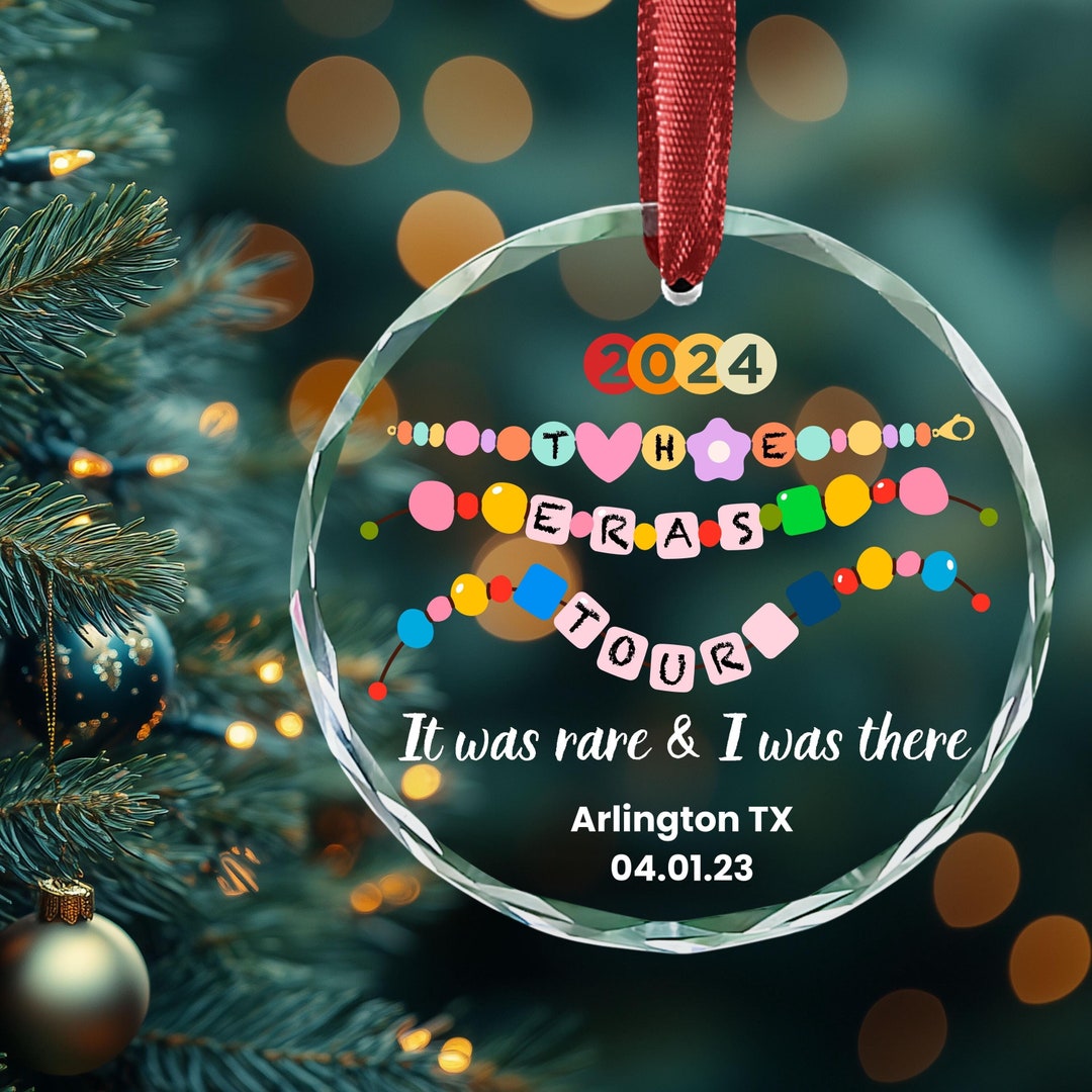 Custom Era Ornament | It Was Rare I Was There | Tay Tay Gift for Her ...