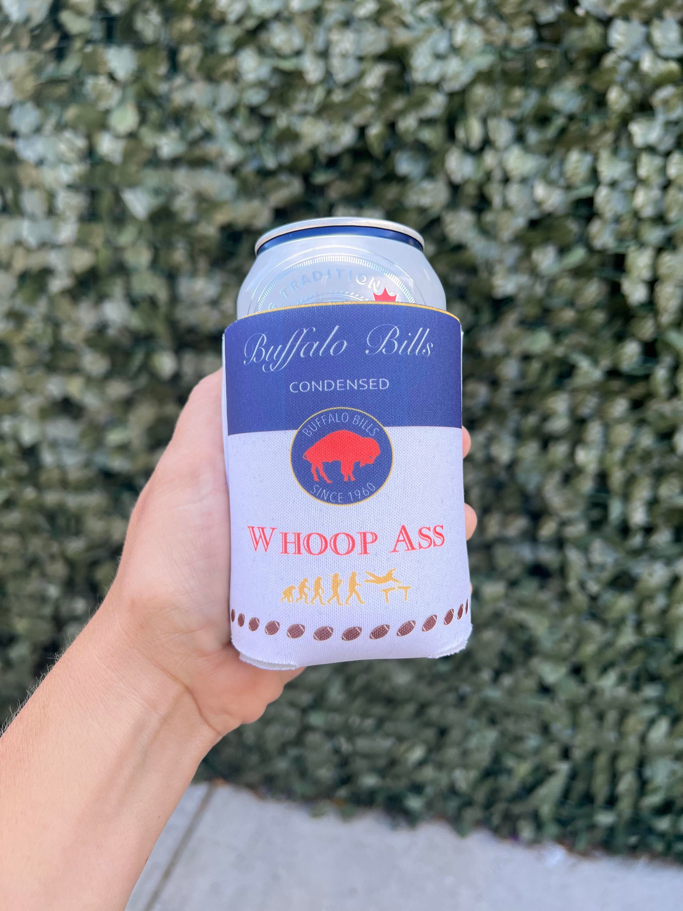 Buffalo Bills Can of Whoop Ass Beer Sleeve - Etsy