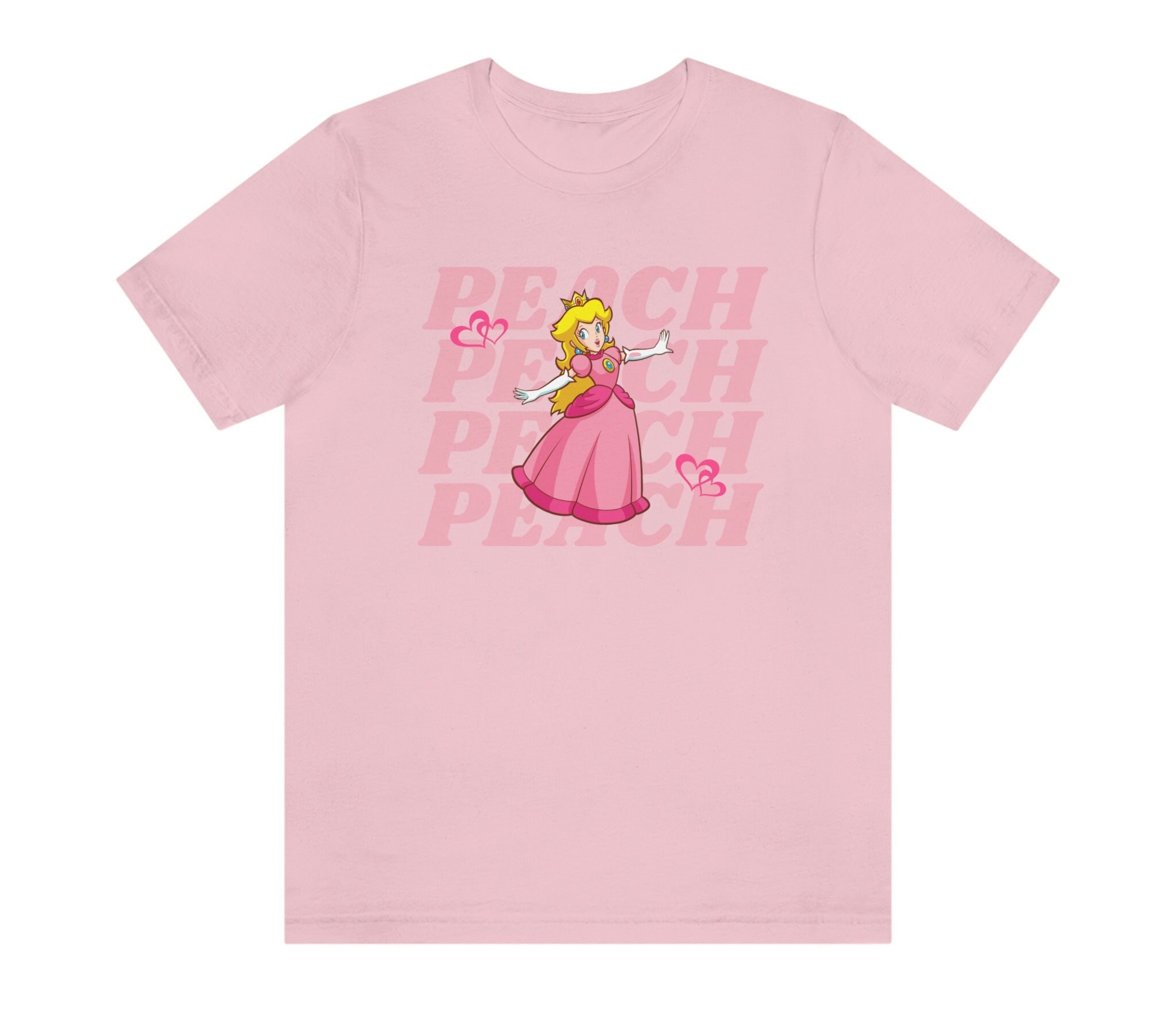 Princess Peach Tshirt Princess Peach Shirt Super Mario - Etsy