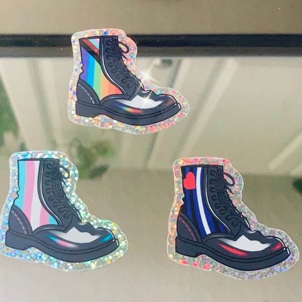 Trans Boots - Etsy