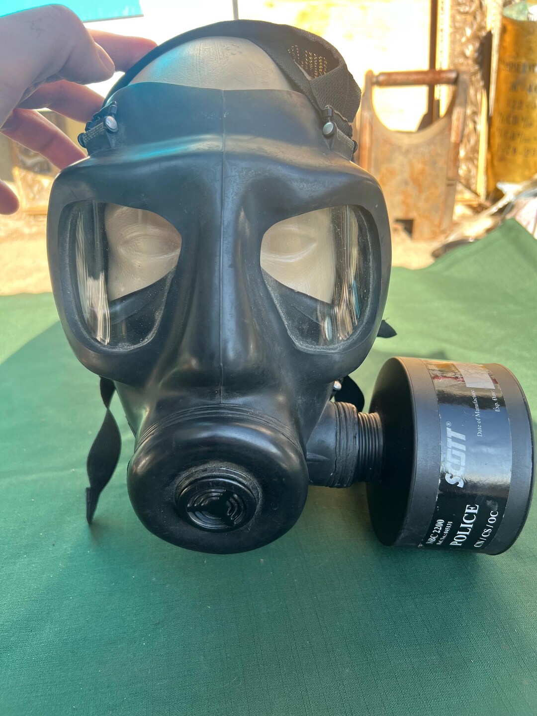 Vintage Military Gas Mask SR6M Turkish Army VERY RARE - Etsy