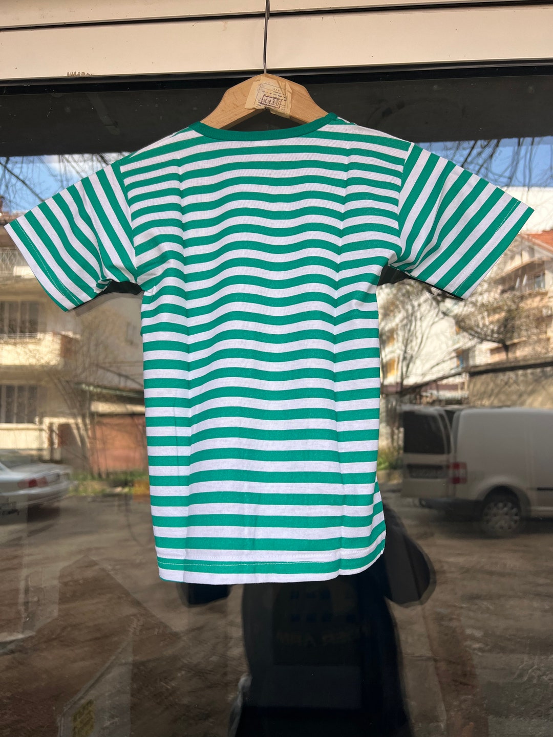 Russian Border Force Telnyashka 100% Cotton Green Striped T-shirt Child ...