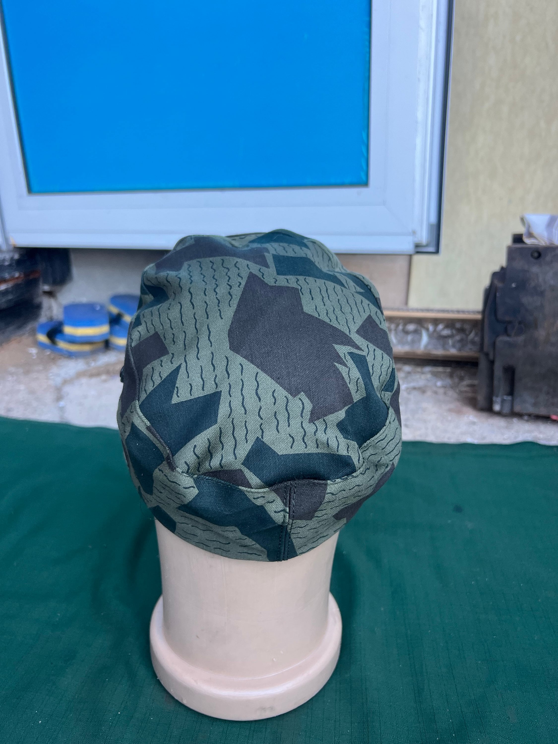 Vintage 80s Camouflage Cap, Original Bulgarian Army Cap, Military Camo ...