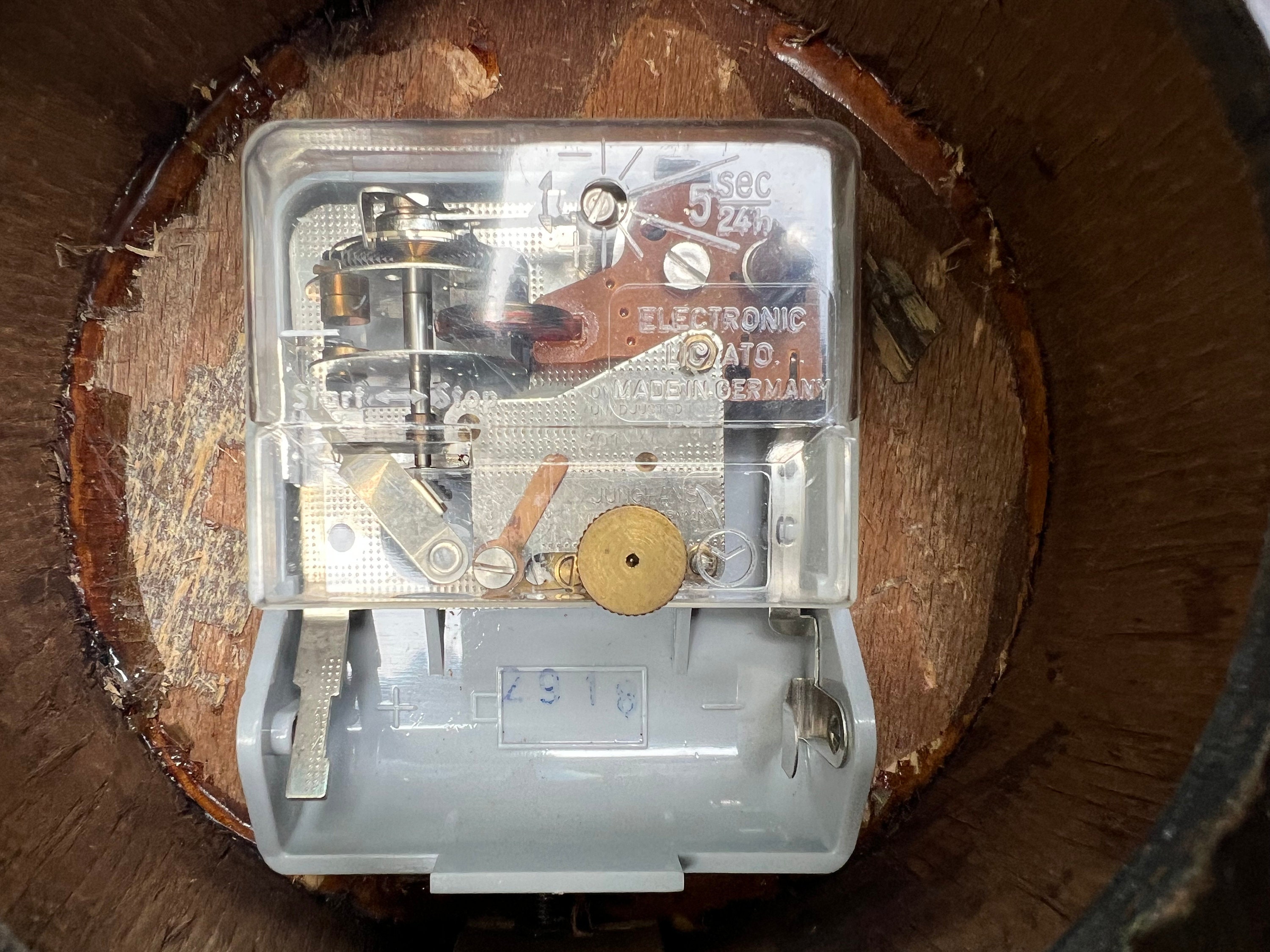 Vintage MAUTHE Mantel Clock With Clockwork - Etsy