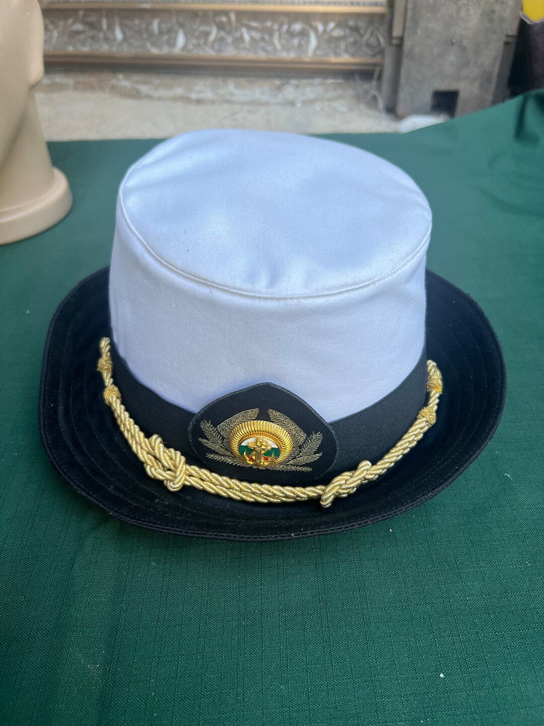 Bulgarian Army NAVY Naval the Officer Cap Female Very Rare - Etsy