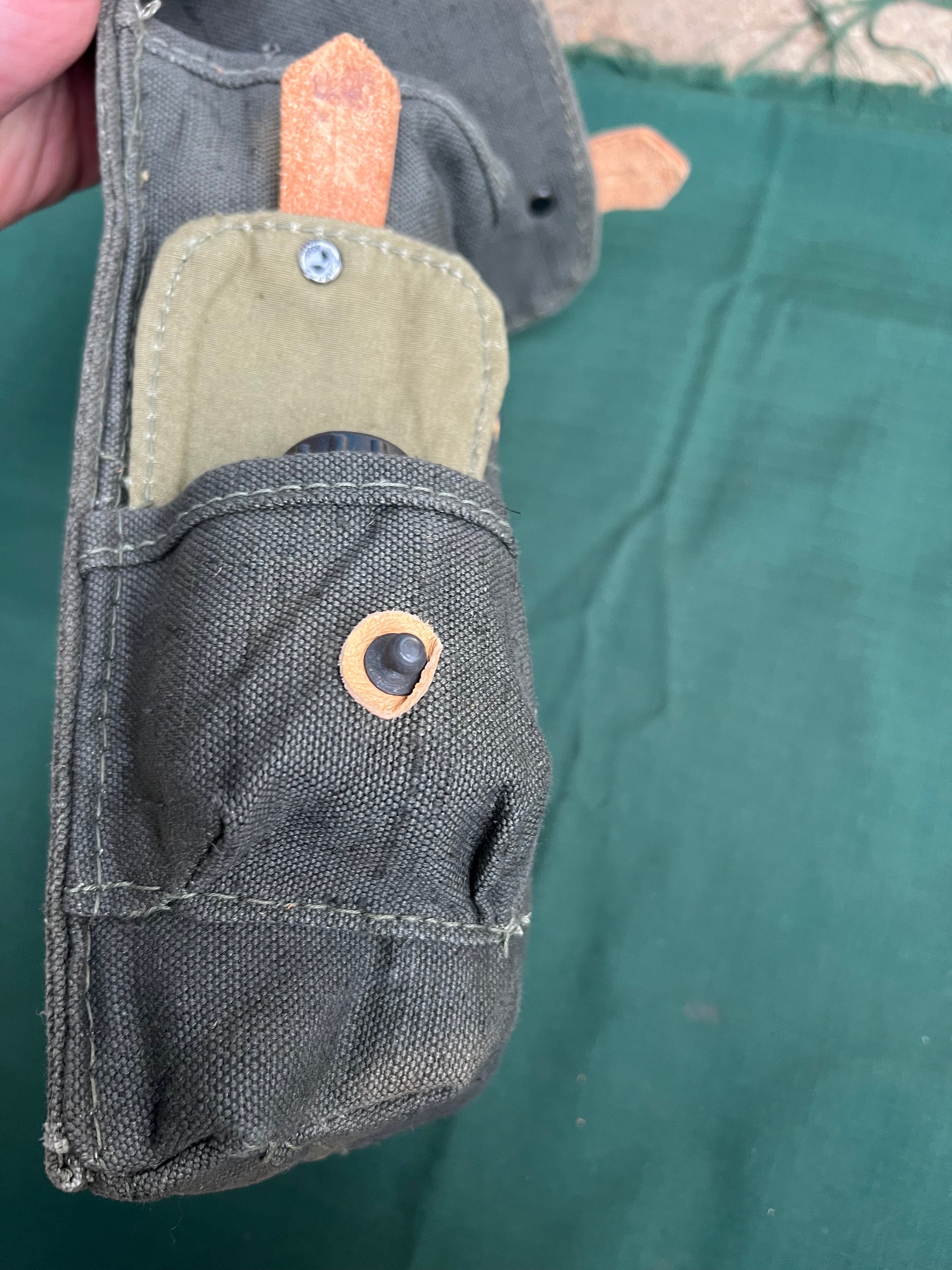 Bulgarian AK47 Ammo Bag With 4 Cells for 4 Mags Pouch Kalashnikov Rifle ...