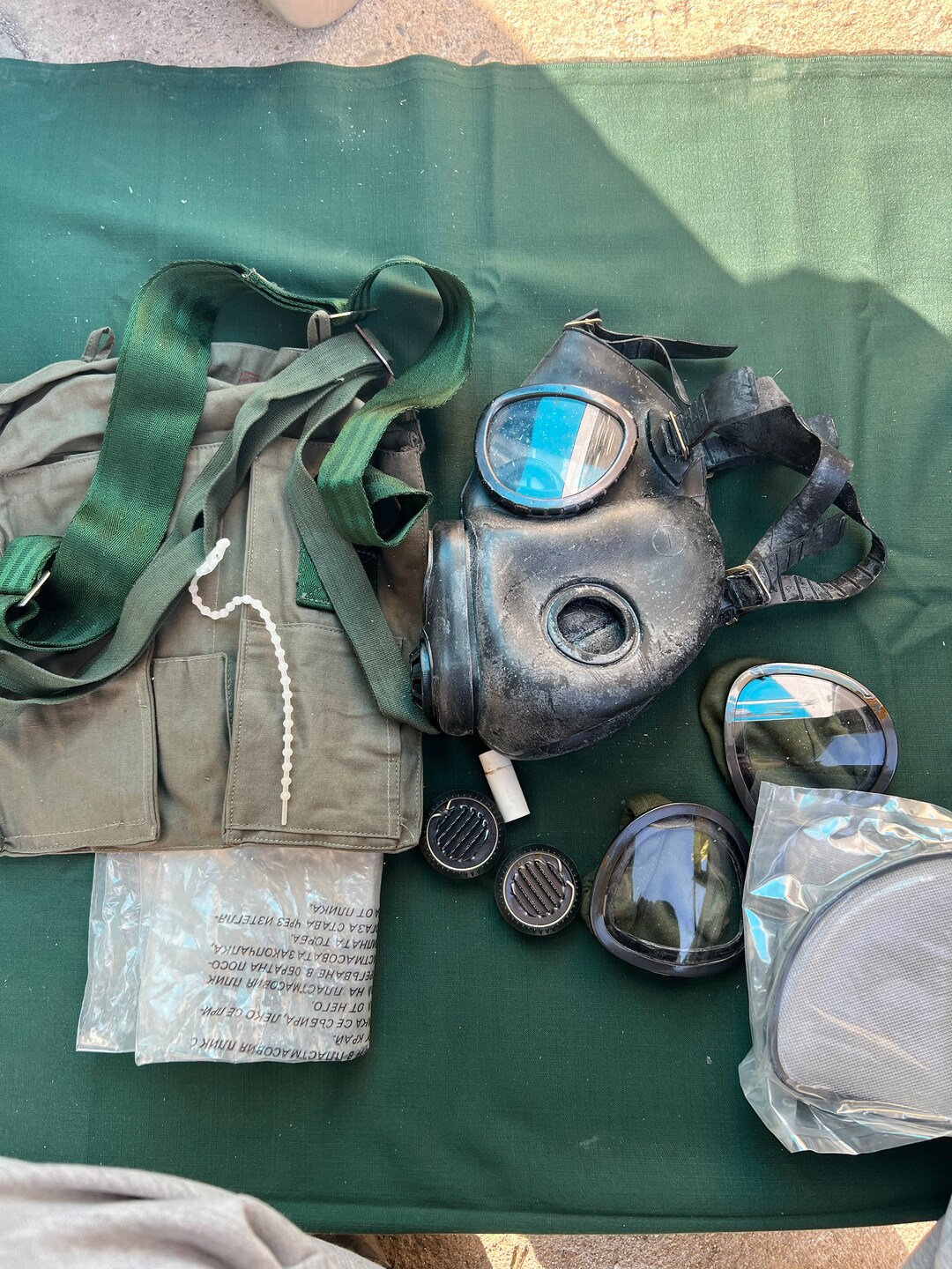 Military Gas Mask PDE1 Professional High Protection Brand New Chemical ...