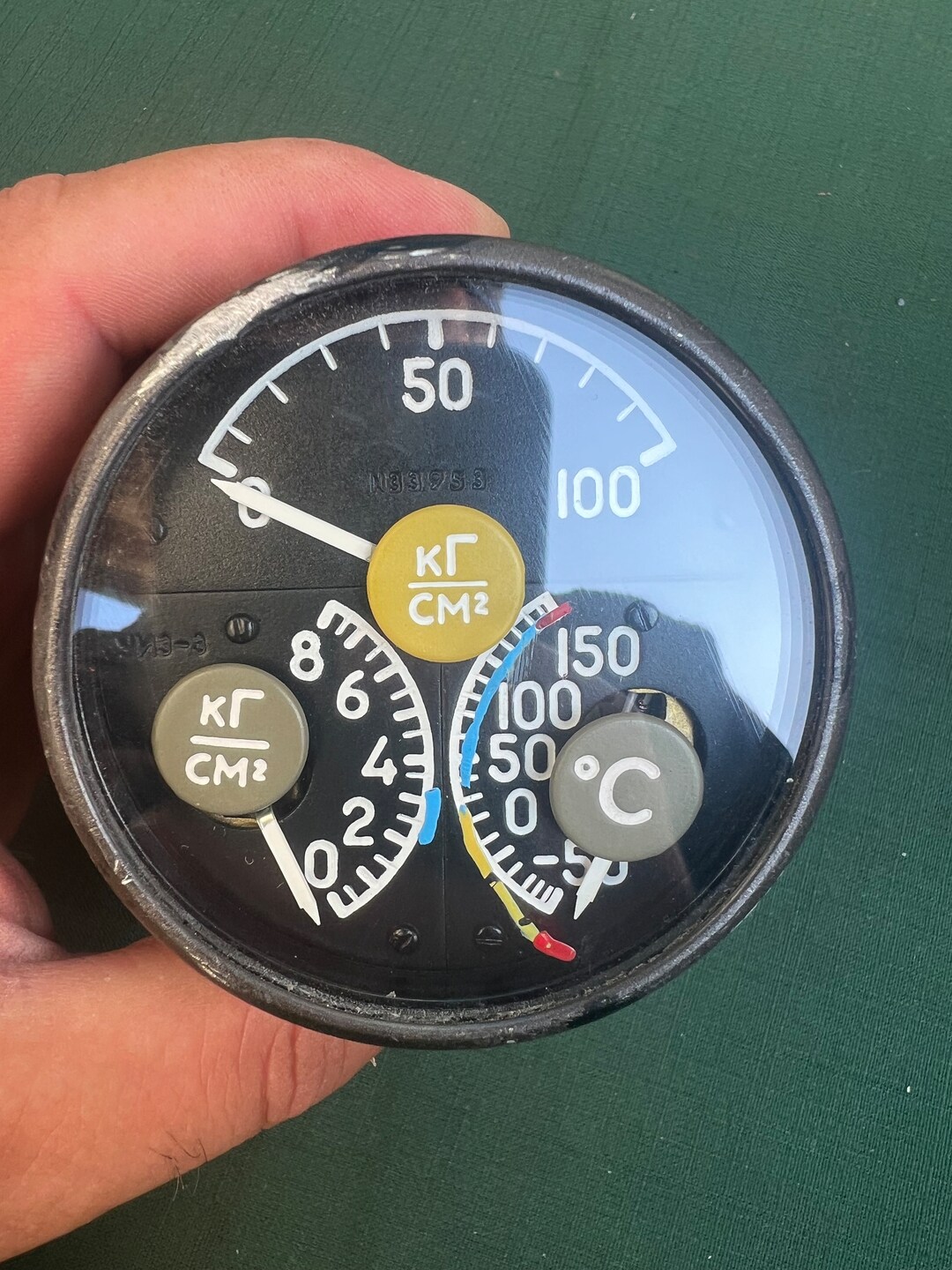 USSR Aircraft Indicator Air Temperature Mig-21 - Etsy
