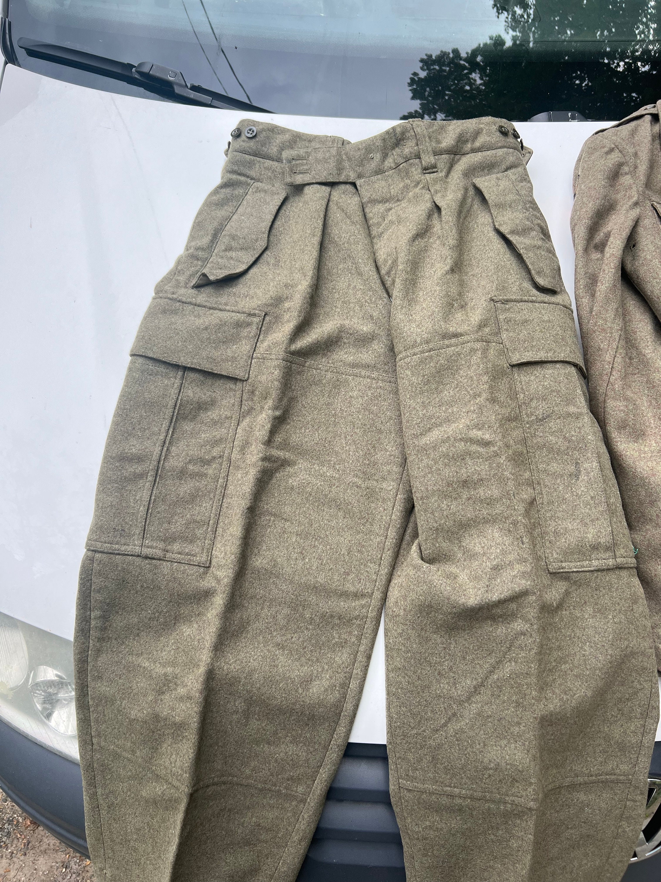 Wool Winter German Army Bundeswehr M-48 Uniform for a Tanker - Etsy