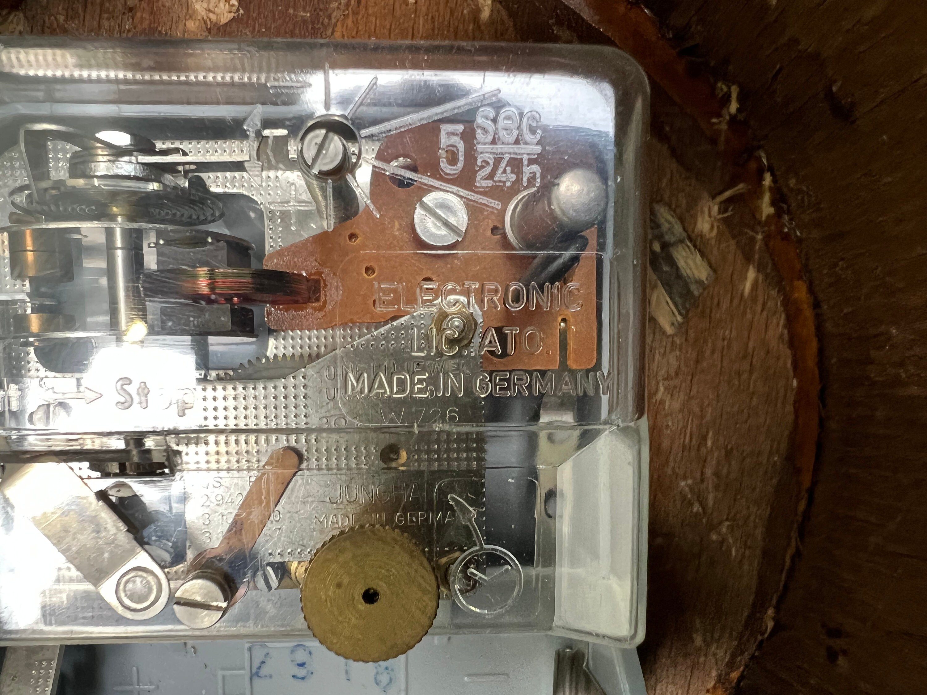 Vintage MAUTHE Mantel Clock With Clockwork - Etsy