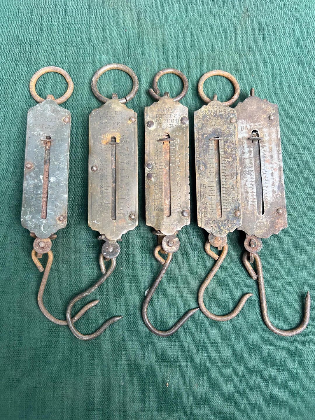 Vintage Old Antique Pocket Balance Hand Scale 1900-1920 - Etsy