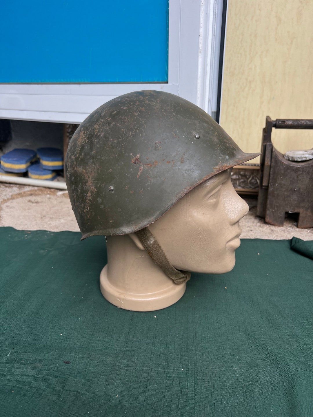 Vintage Military Steel Helmet Red Army SSH 40 Army USSR - Etsy