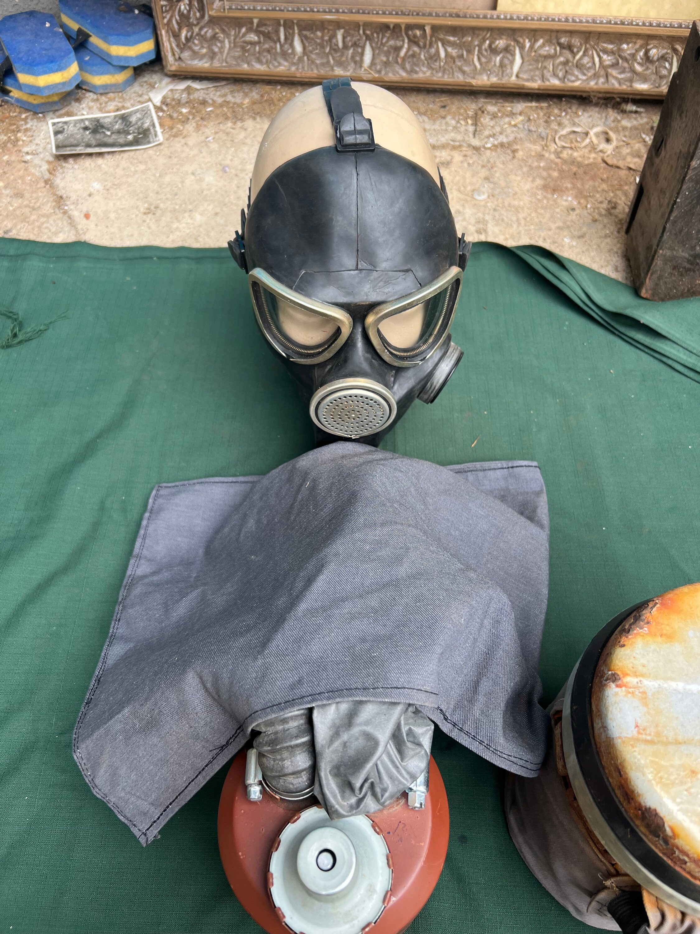 Vintage Insulating Gas Mask Set Very Rare Made in Ukraine - Etsy