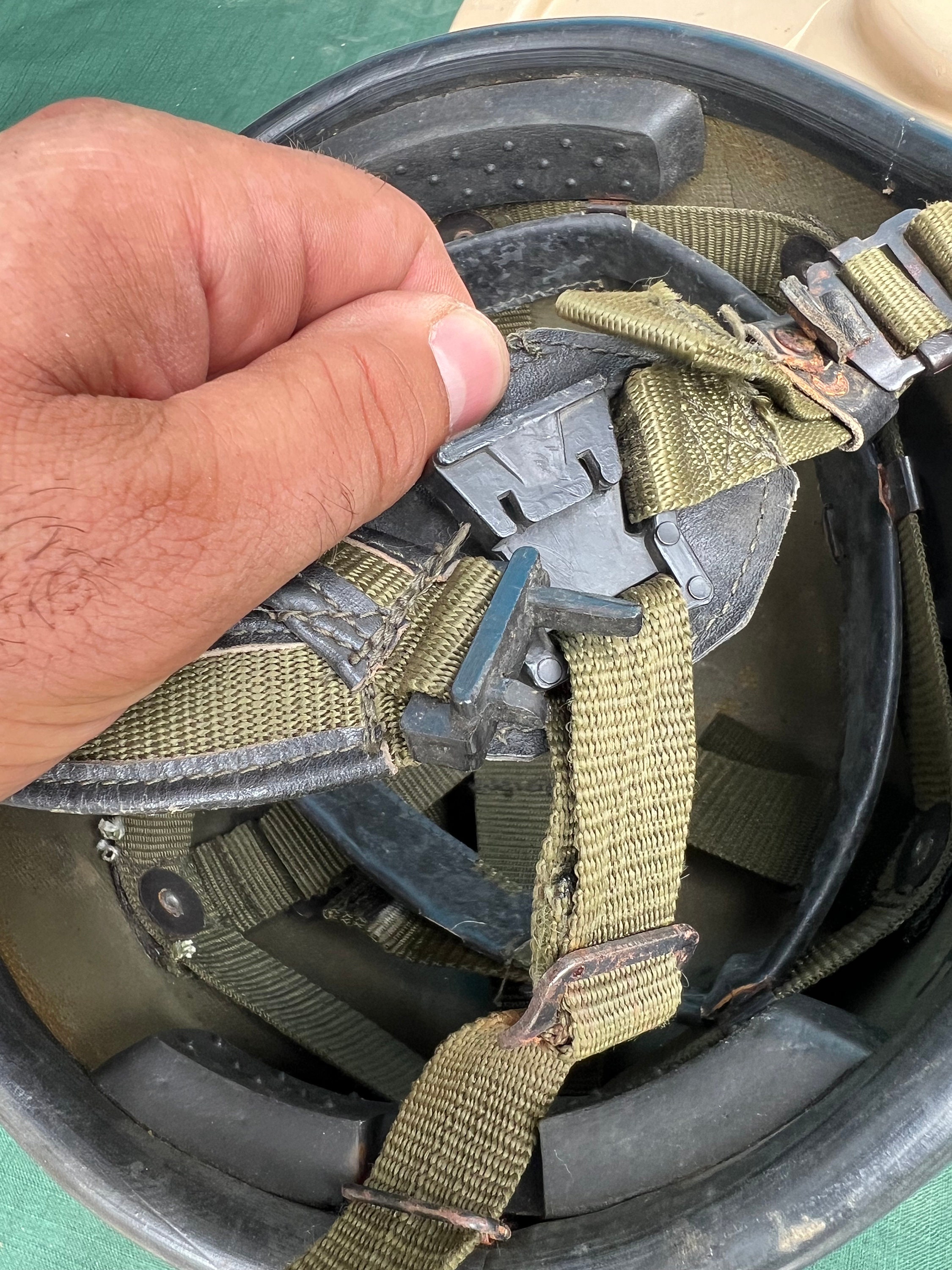 Buy Vintage Military ORLITE M76/201 Israeli Combat Helmet Very Rare ...