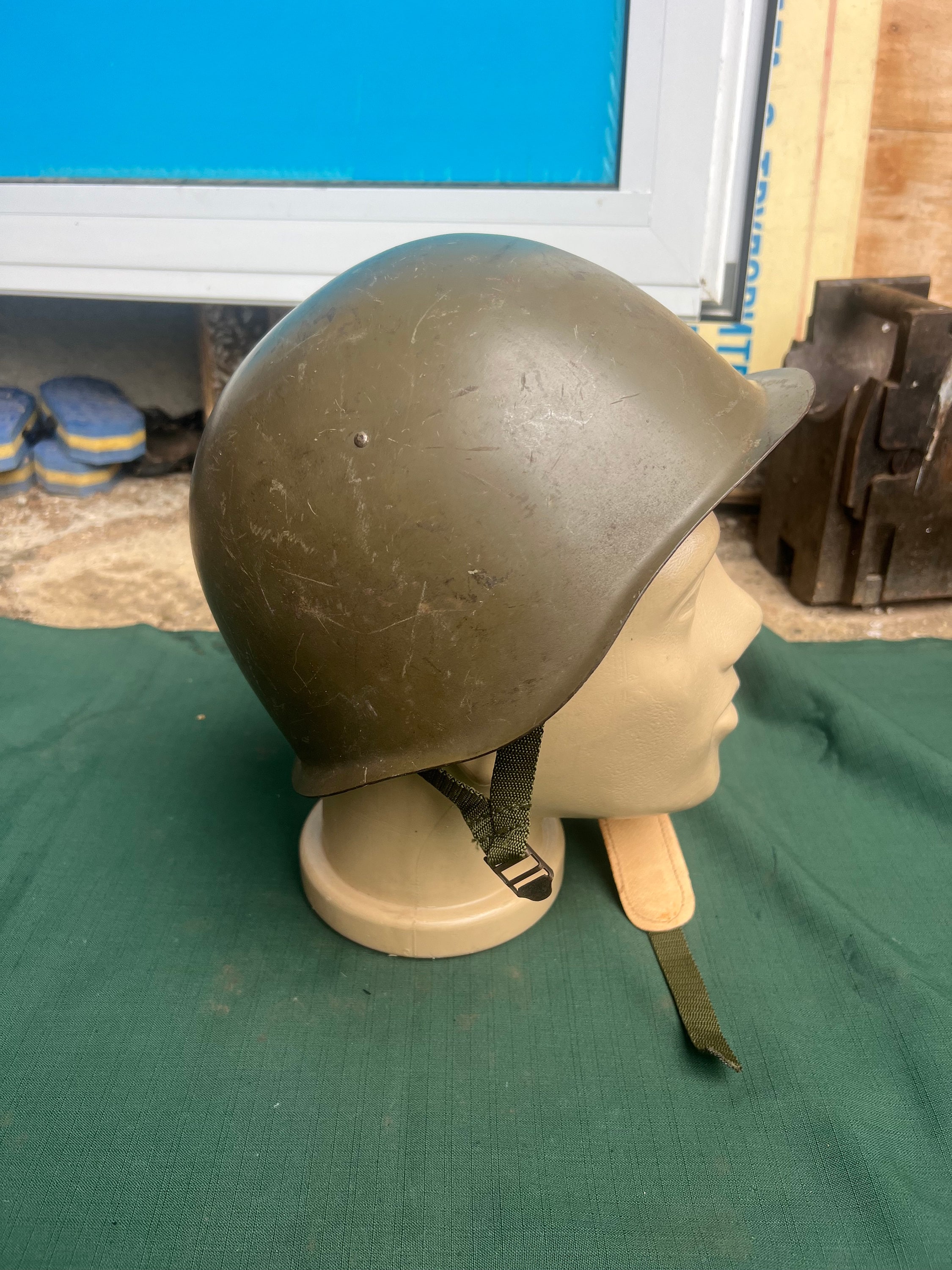 Czech Military M53 Steel Combat Helmet Czechoslovakia - Etsy