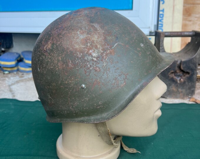 Vintage Military Steel Helmet Red Army SH40 Army USSR - Etsy