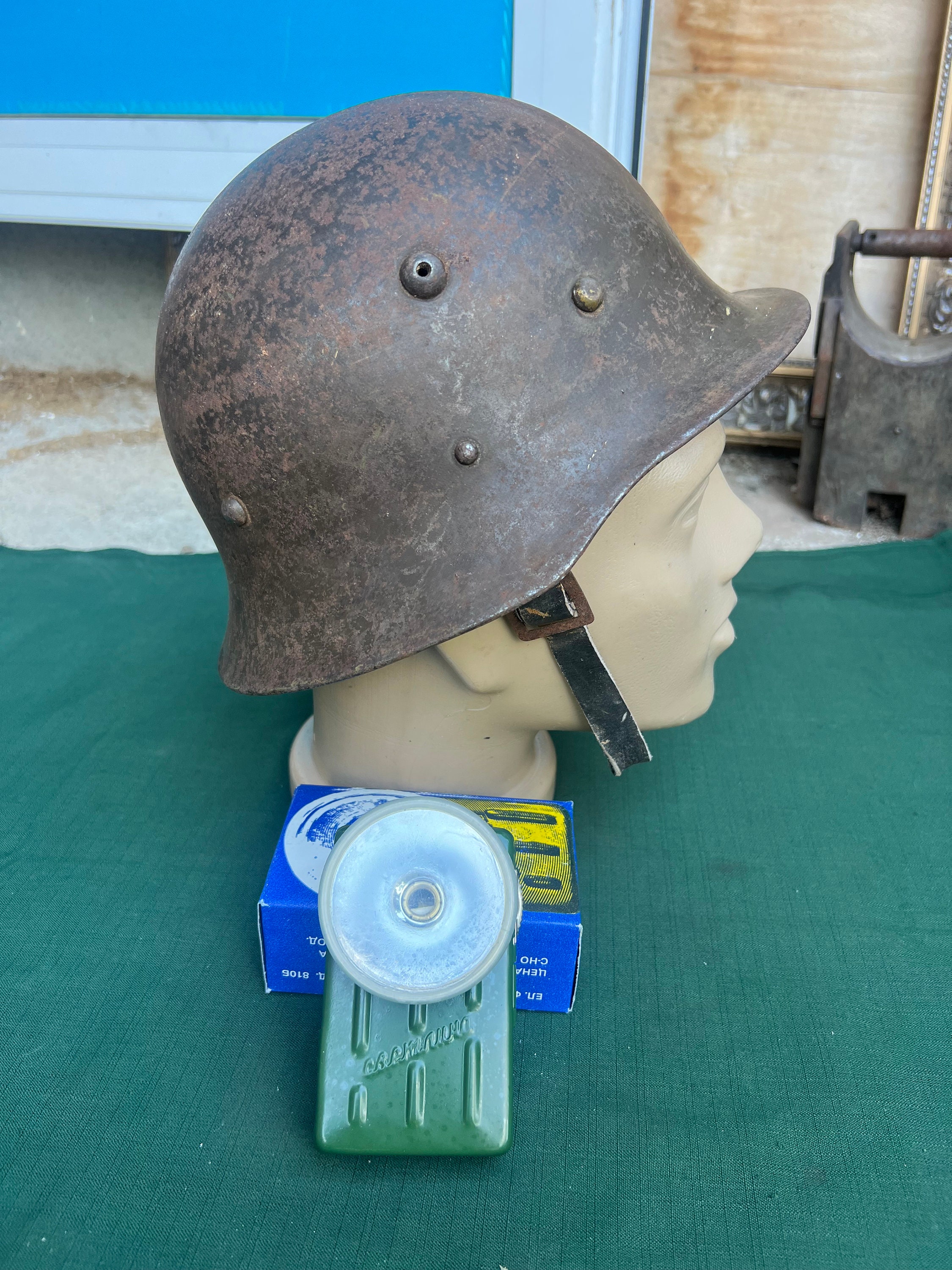 Vintage Military German Type Helmet M36 Produce for Bulgarian Army Gift ...