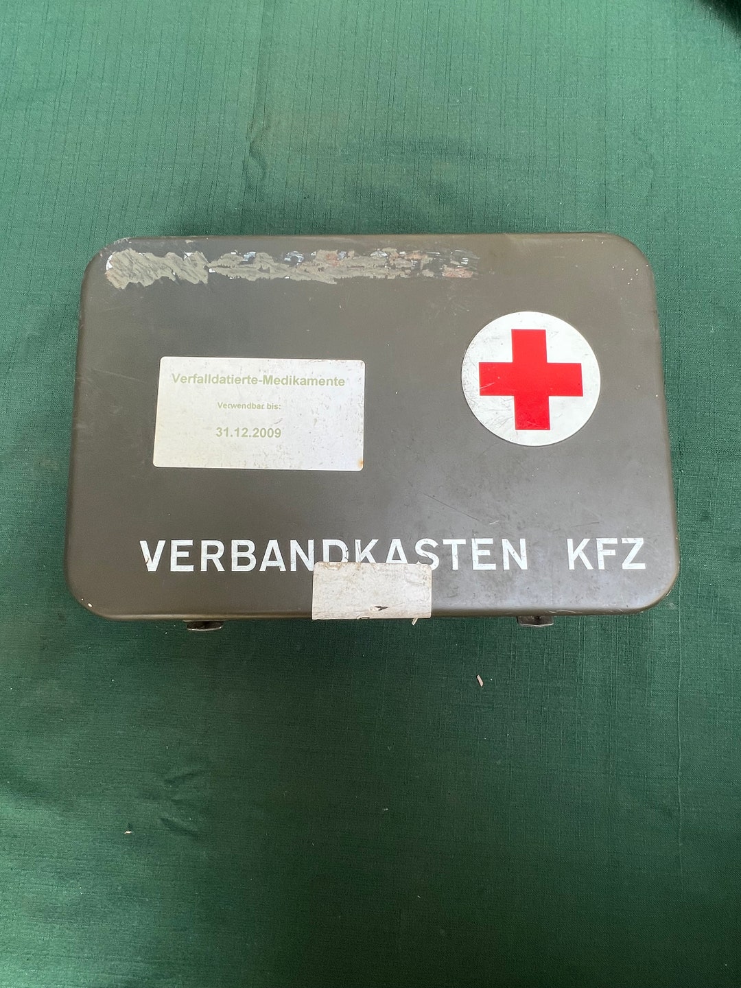 Vintage German Military First Aid Kit - Etsy