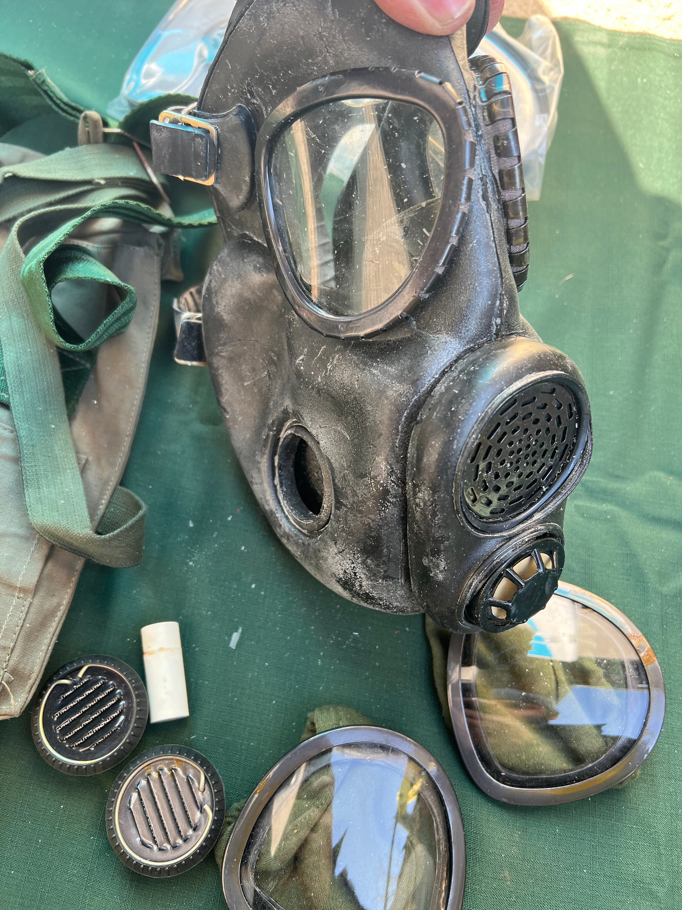 Military Gas Mask PDE1 Professional High Protection Brand New Chemical ...