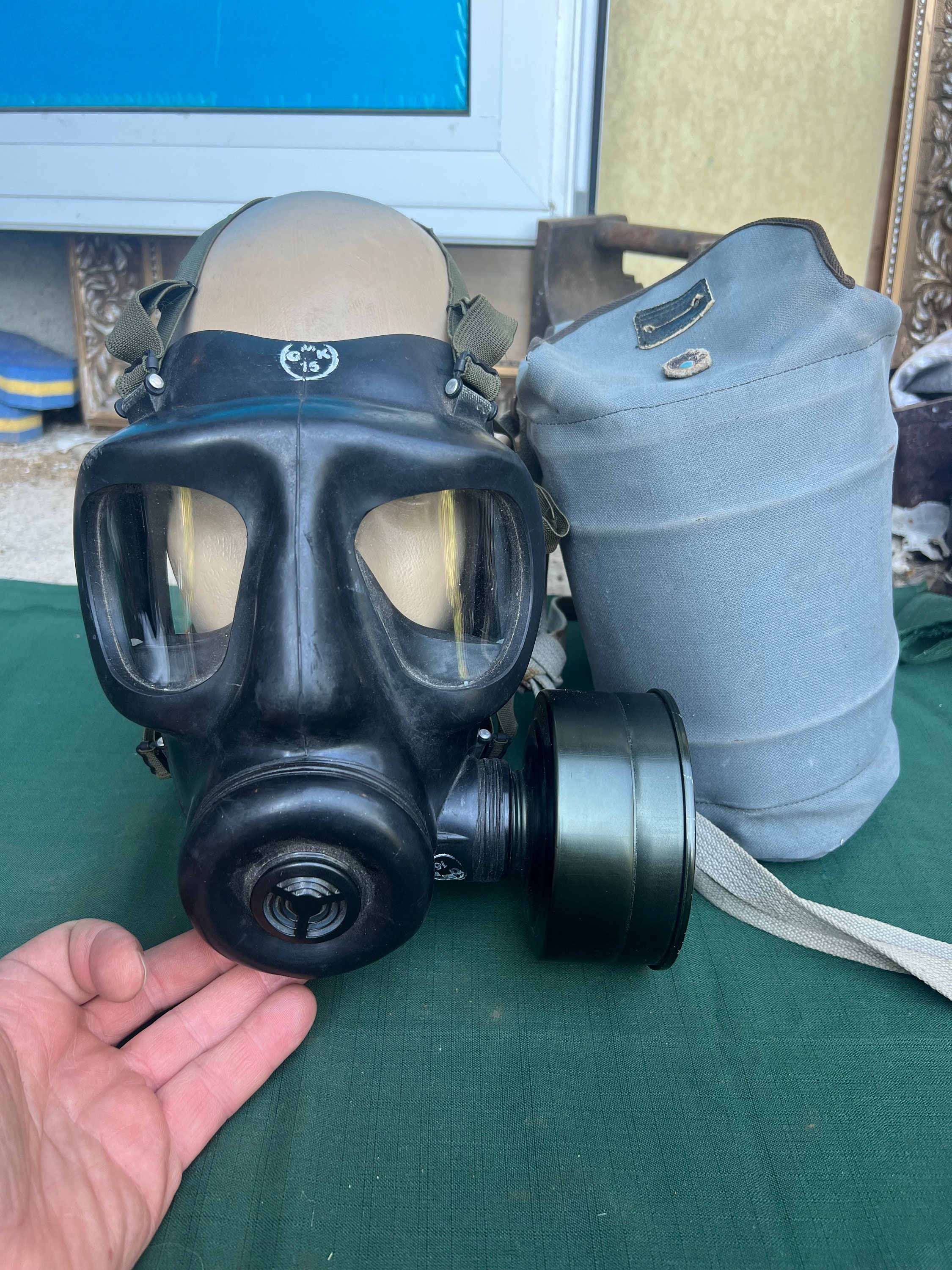 Vintage Military Gas Mask SR6M Turkish Army VERY RARE - Etsy