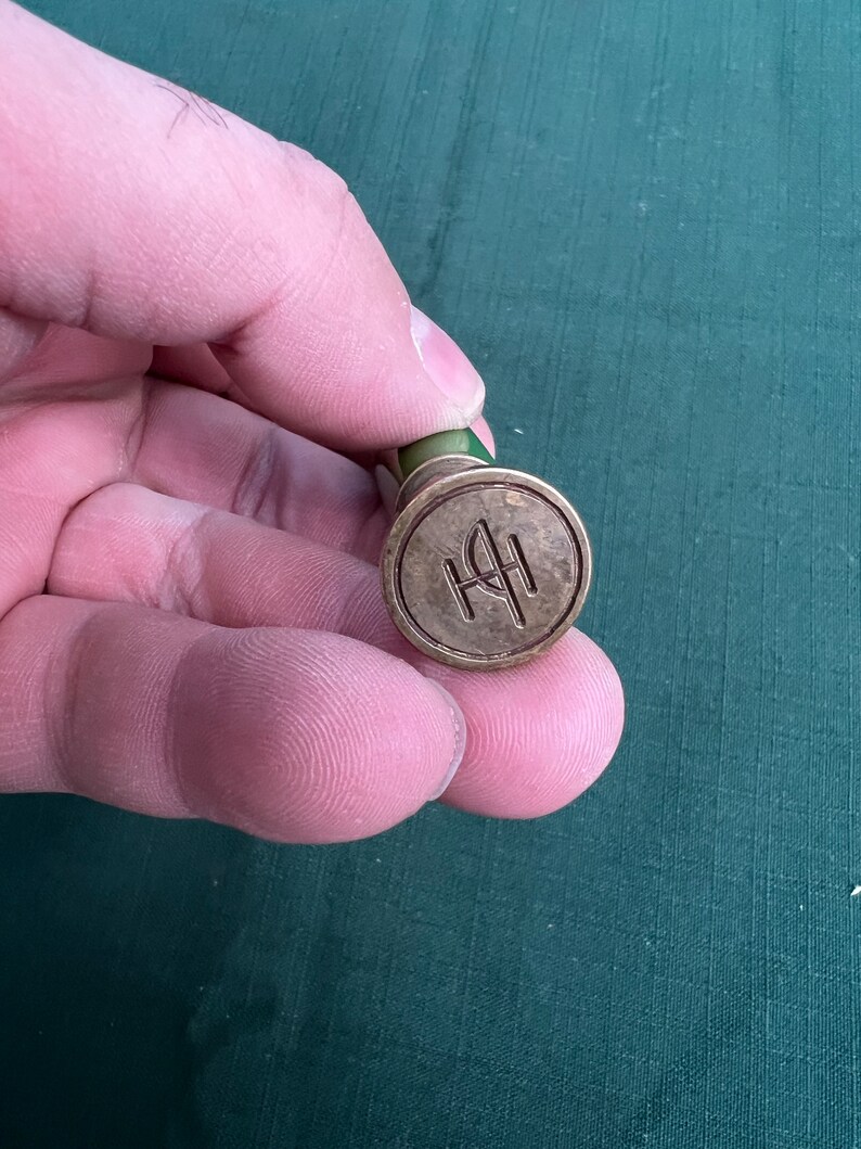 Vintage Old Antique Bank Stamp - Etsy