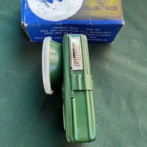 Vintage Military Flashlight//personal Military Flashlightnal/bulgarien ...