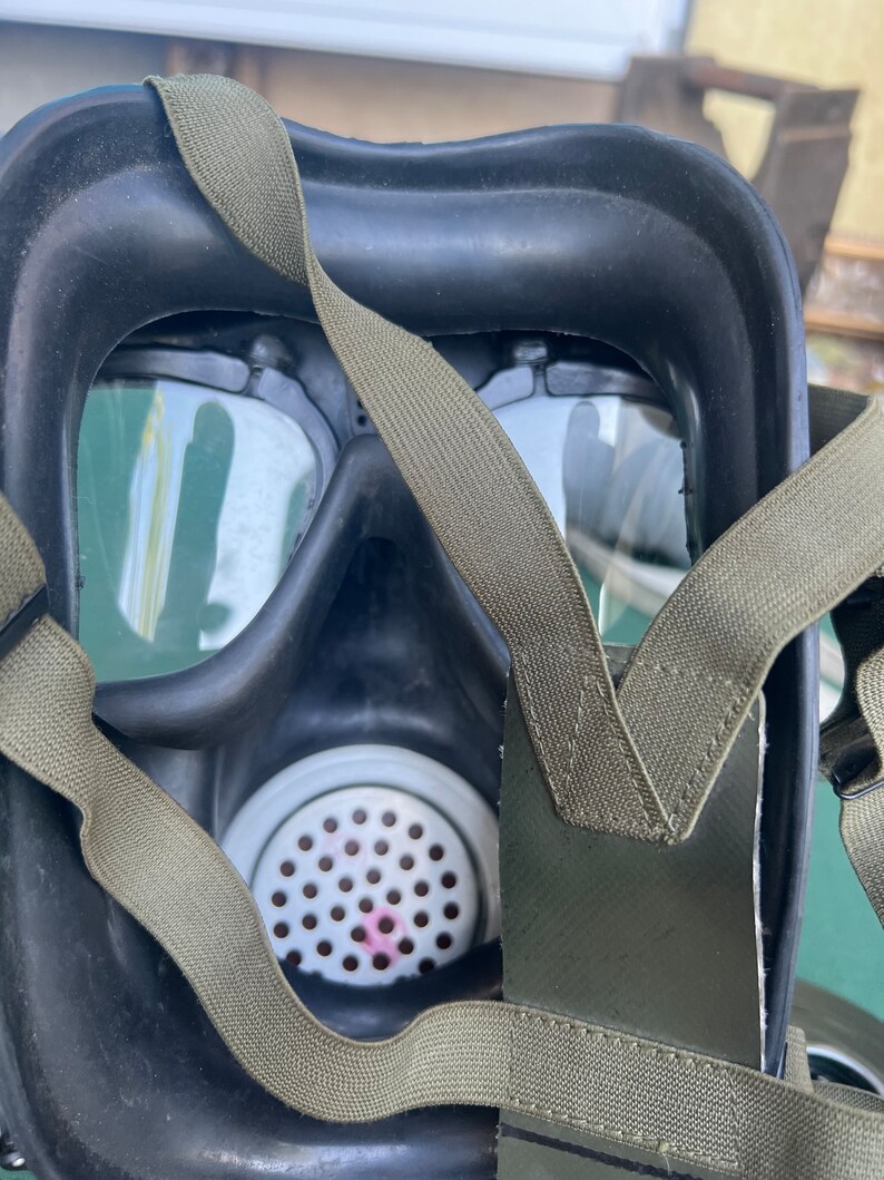 Vintage Military Gas Mask SR6M Turkish Army VERY RARE - Etsy