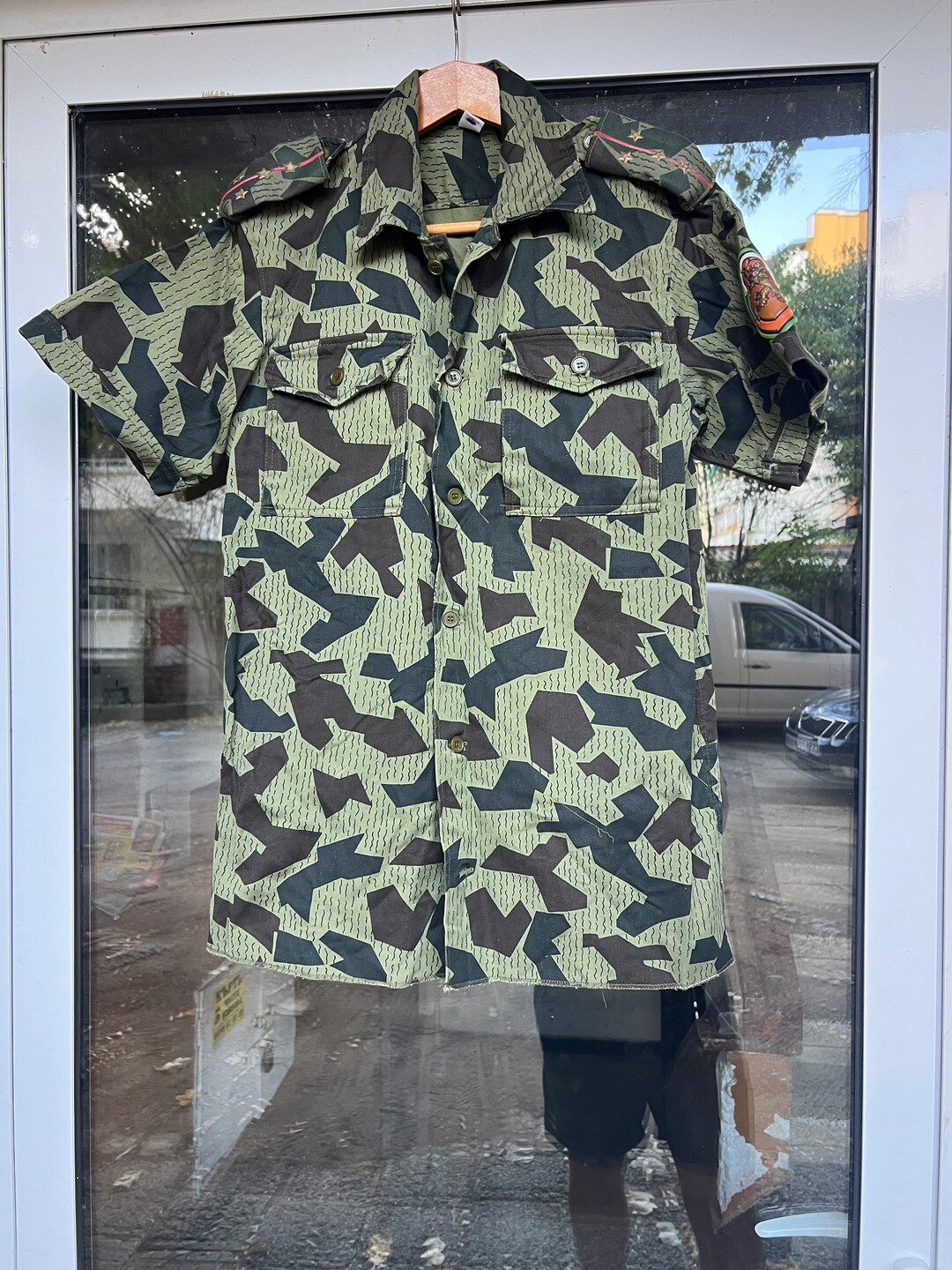 Rare Bulgarian Army Camouflage Officer's Uniform Shirt - Etsy