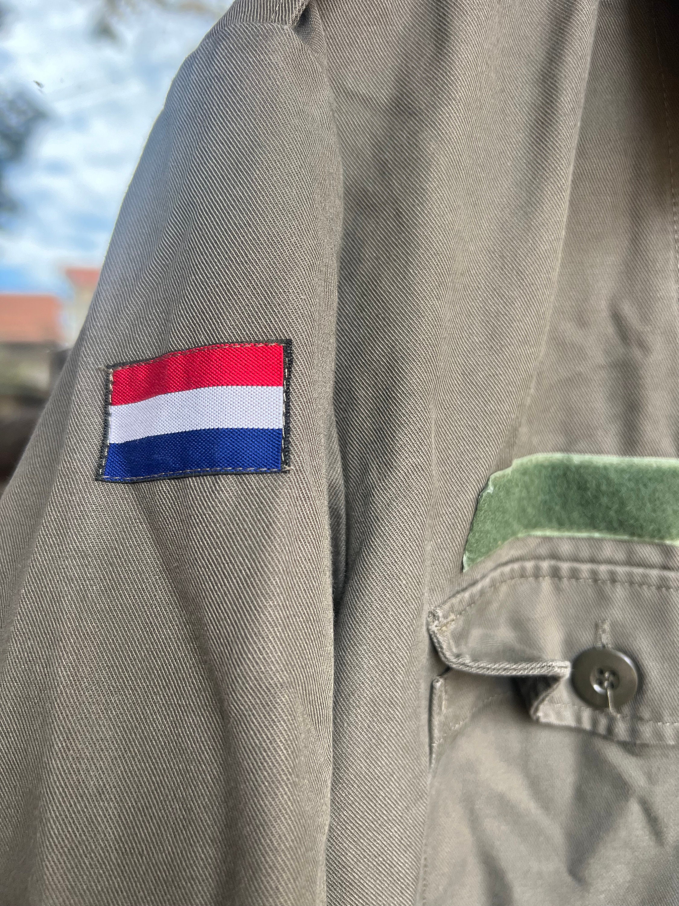 Vintage Wahler Dutch Army Jacket Military 1987 Khaki Field - Etsy