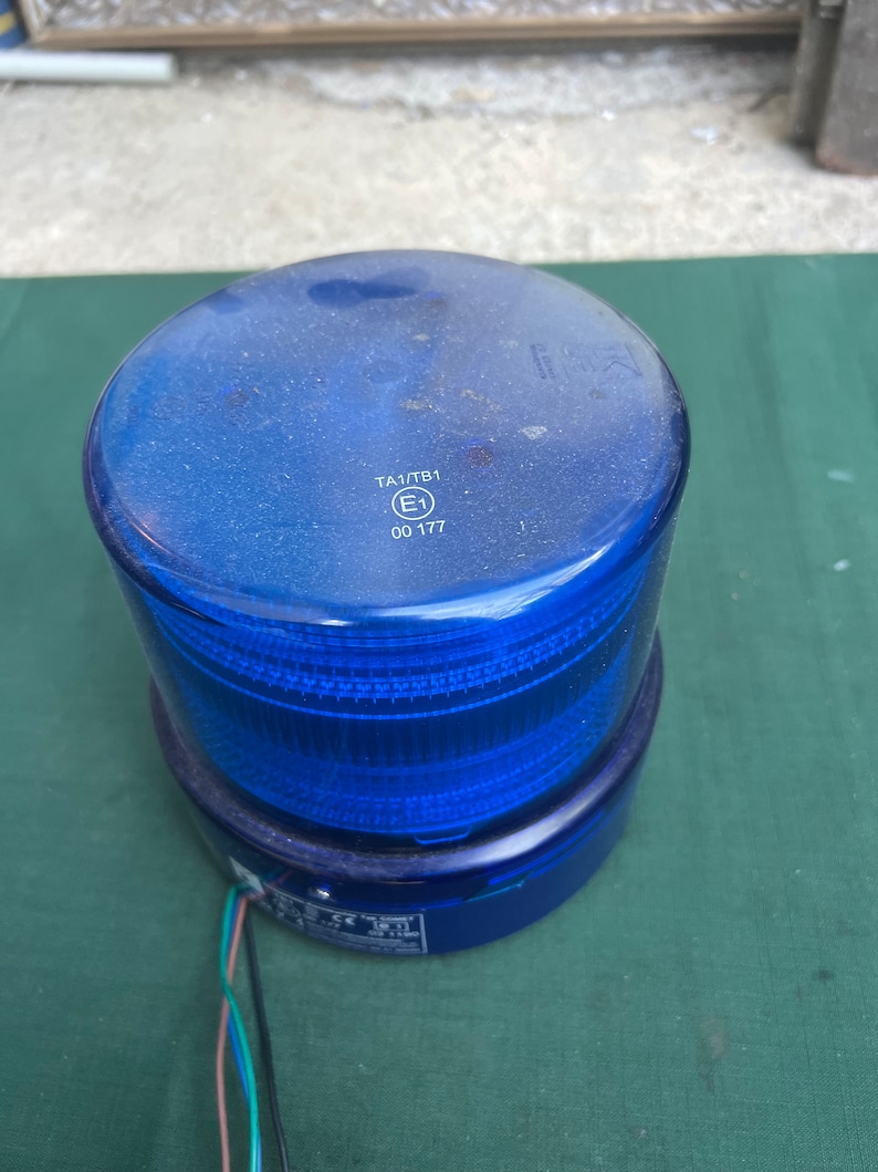 Signal Light Blue Flashing Beacon Emergency Ambulance Warning - Etsy