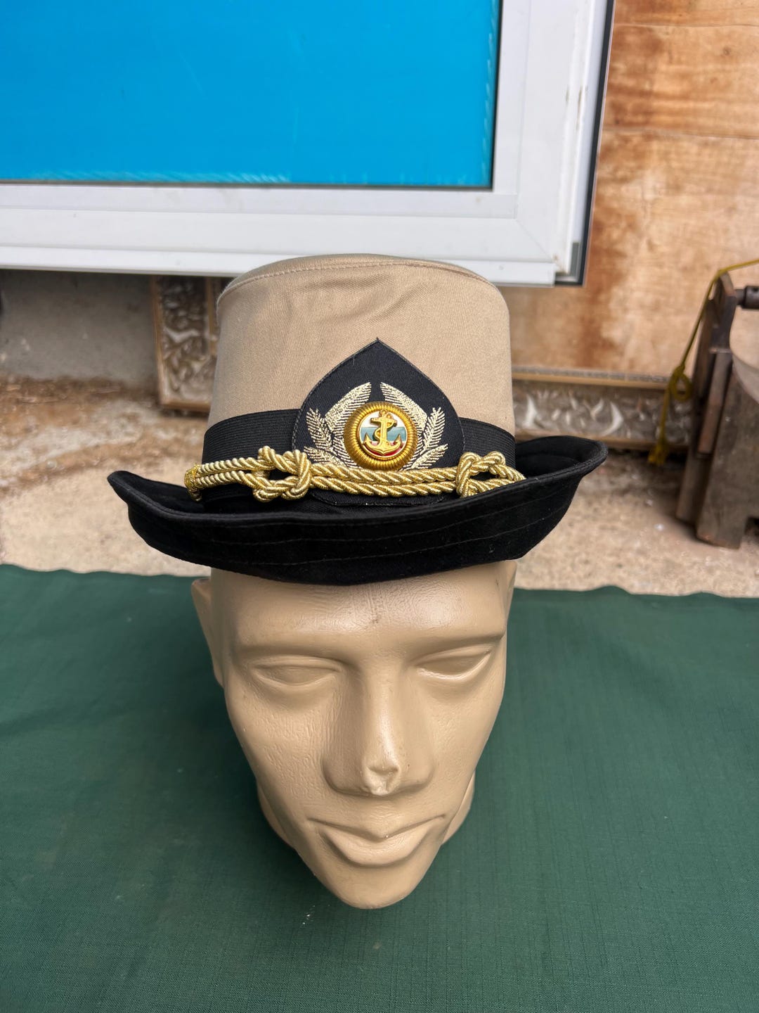 Bulgarian Army NAVY Naval the Officer Cap Female Very Rare - Etsy